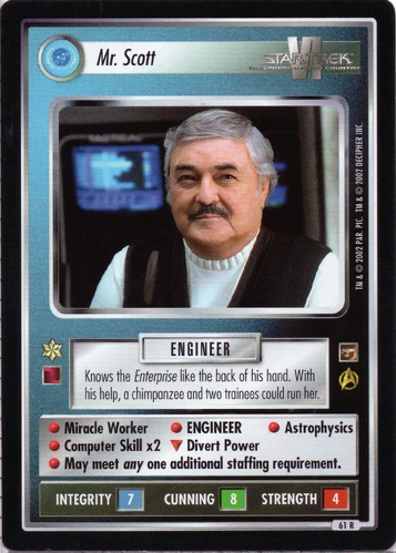 Mr. Scott (TMP) | CardGuide Wiki | Fandom
