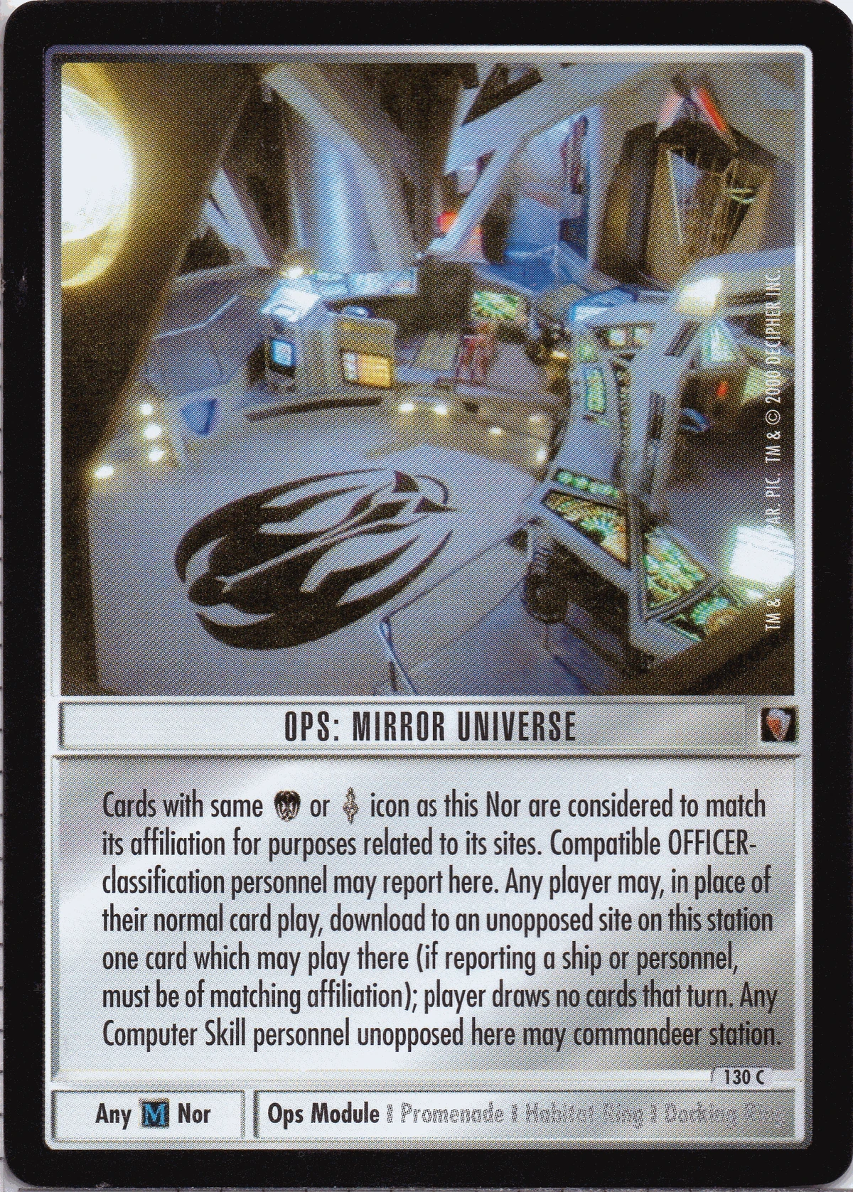 Ops: Mirror Universe (MM) | CardGuide Wiki | Fandom
