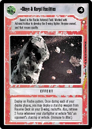 Slayn & Korpil Facilities | CardGuide Wiki | Fandom