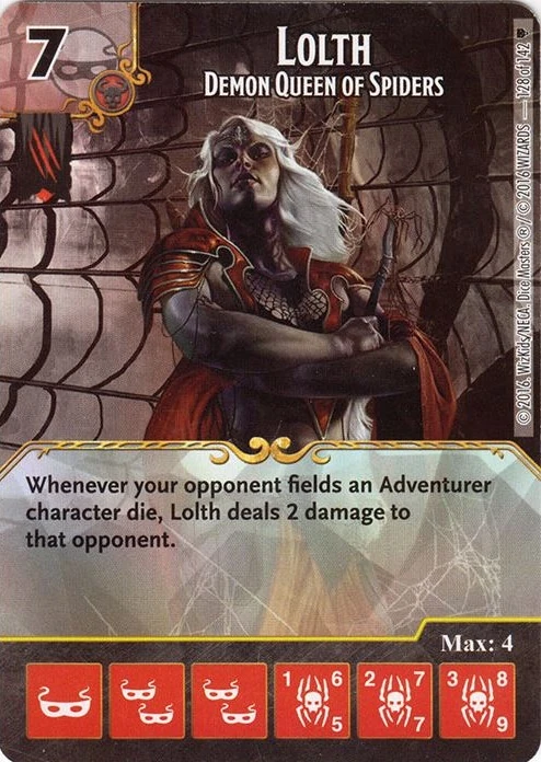 Lolth - Demon Queen of Spiders (FUS) | CardGuide Wiki | Fandom