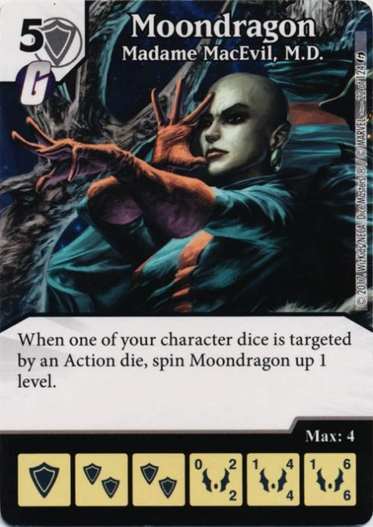 Moondragon - Madame MacEvil, M.D. (GotG) | CardGuide Wiki | Fandom