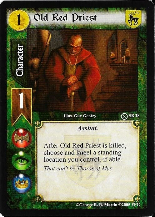 Old Red Priest (VPS) | CardGuide Wiki | Fandom