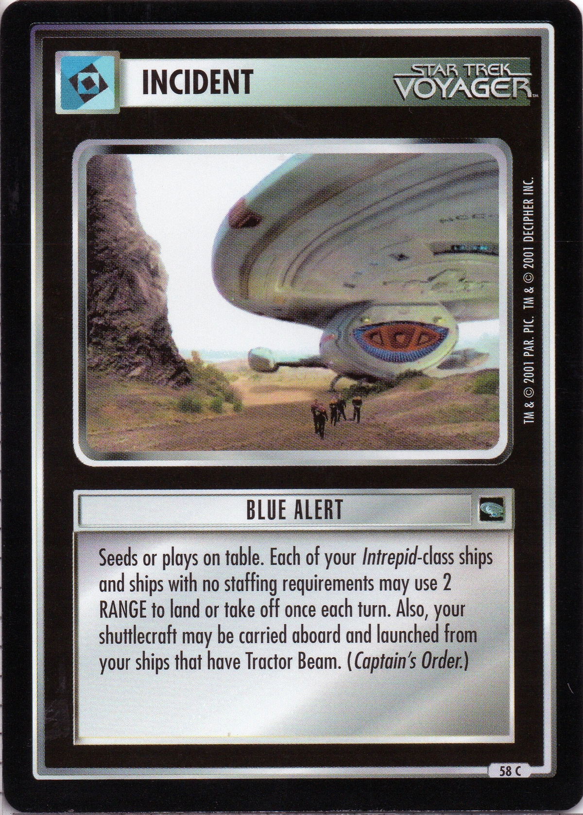 Blue Alert (VOY) | CardGuide Wiki | Fandom