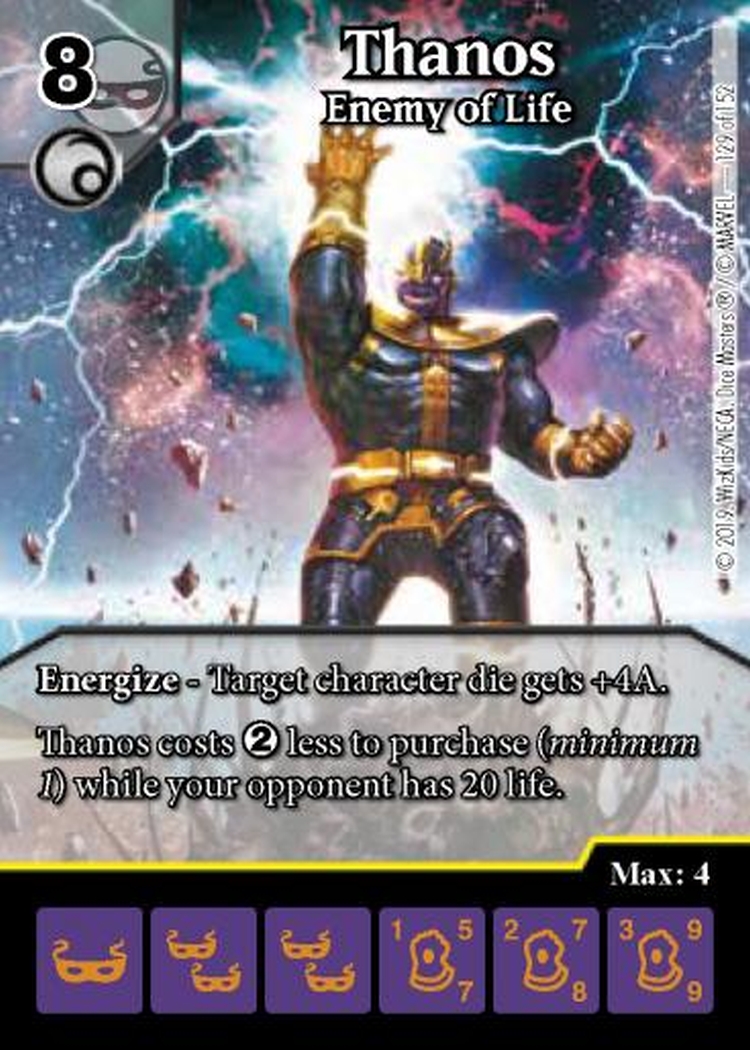 Thanos Enemy Of Life Aigdp Cardguide Wiki Fandom