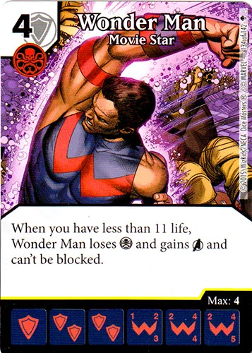 Wonder Man - Movie Star (AOU) | CardGuide Wiki | Fandom