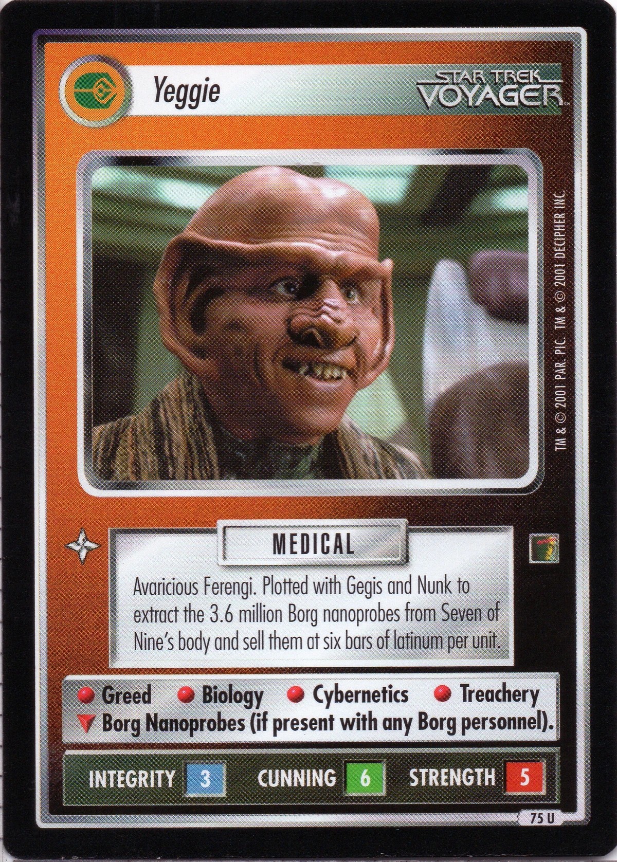 Yeggie (TB) | CardGuide Wiki | Fandom