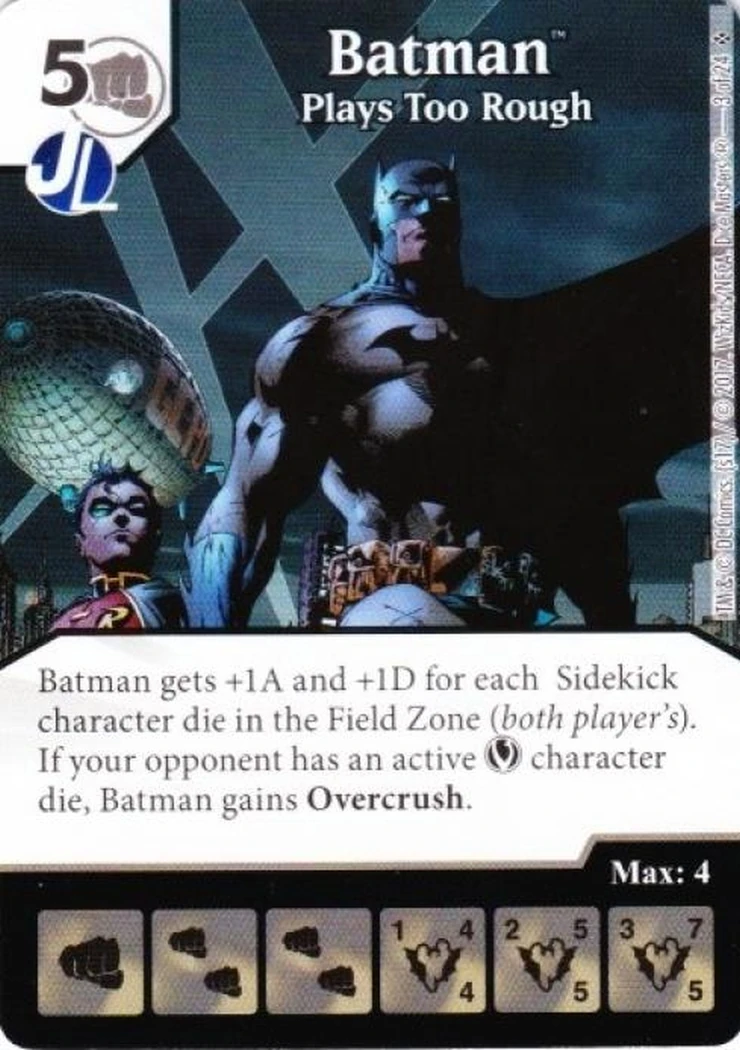 Batman - Plays Too Rough (HQTP) | CardGuide Wiki | Fandom