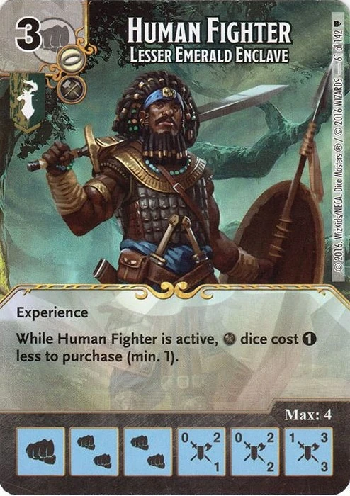 Human Fighter - Lesser Emerald Enclave (FUS) | CardGuide Wiki | Fandom