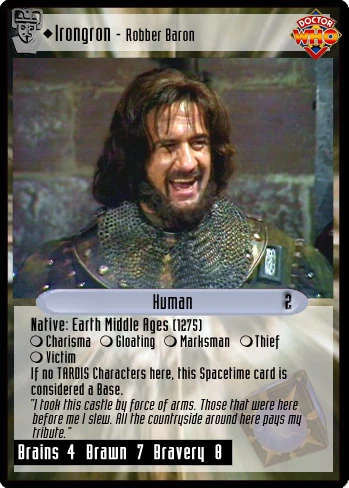 Irongron - Robber Baron (PD) | CardGuide Wiki | Fandom