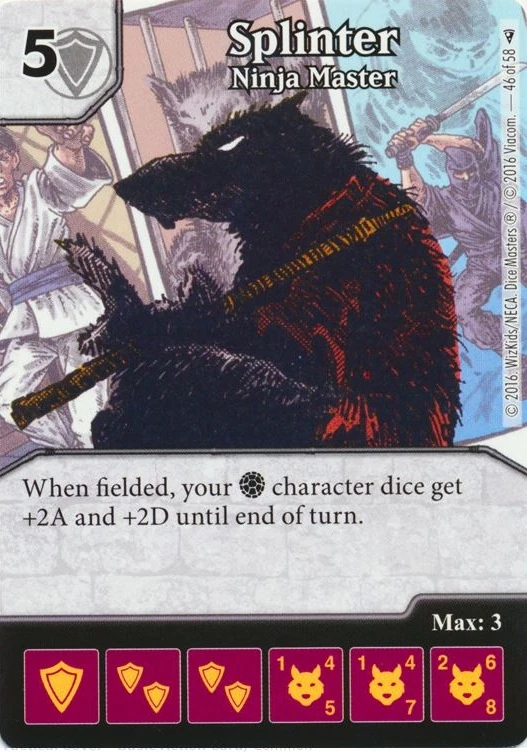 Splinter - Ninja Master (TMNT) | CardGuide Wiki | Fandom