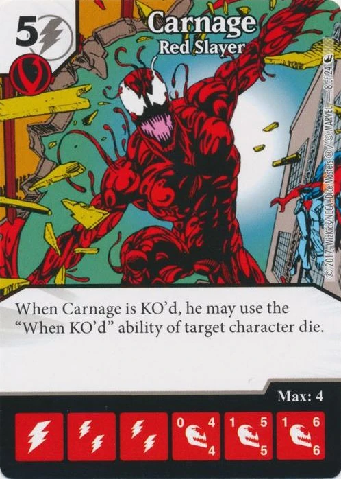 Carnage - Red Slayer (SMMCTP) | CardGuide Wiki | Fandom