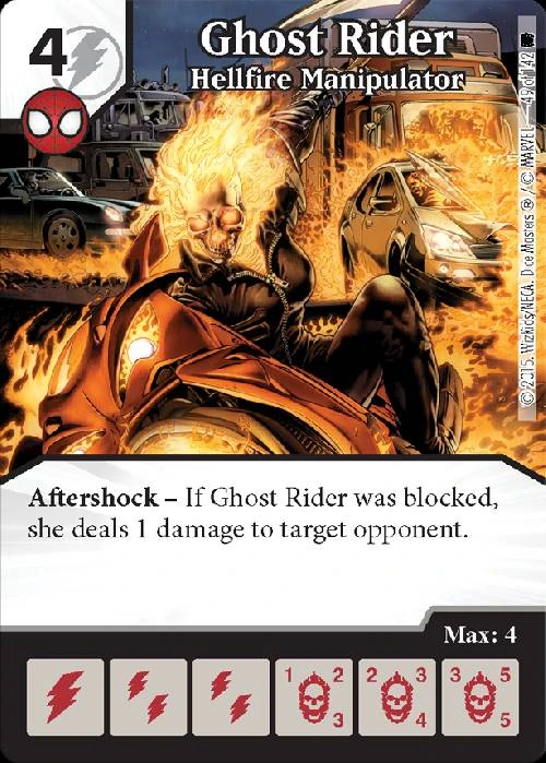 Ghost Rider - Hellfire Manipulator (TASM) | CardGuide Wiki | Fandom