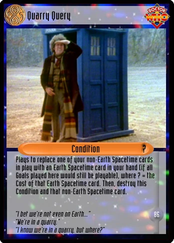 Quarry Query (TL) | CardGuide Wiki | Fandom