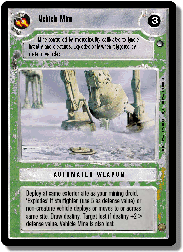 Vehicle Mine Light Hoth Cardguide Wiki Fandom