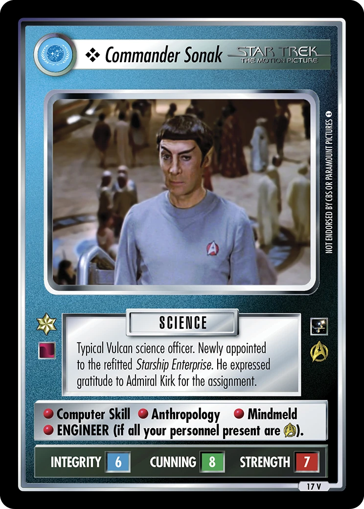 Commander Sonak (SSttR) | CardGuide Wiki | Fandom
