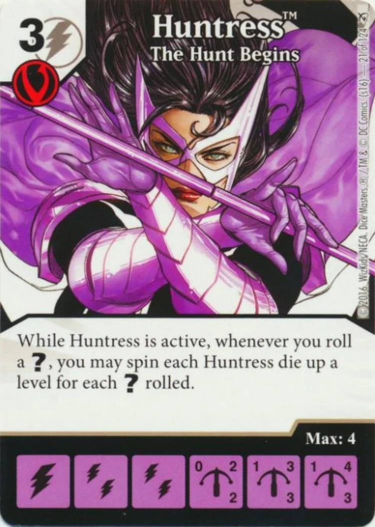 Huntress - The Hunt Begins (GA&TF) | CardGuide Wiki | Fandom