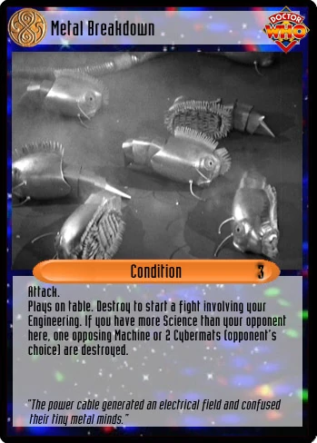 Metal Breakdown (BS) | CardGuide Wiki | Fandom