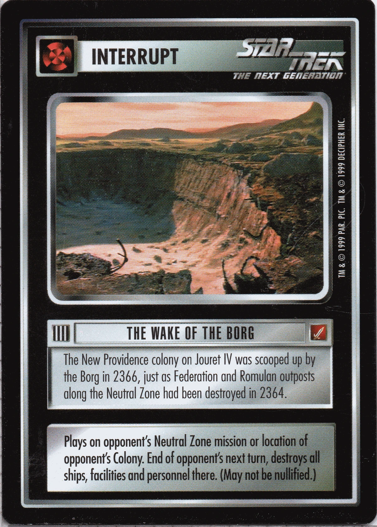 The Wake of the Borg (BoG) | CardGuide Wiki | Fandom