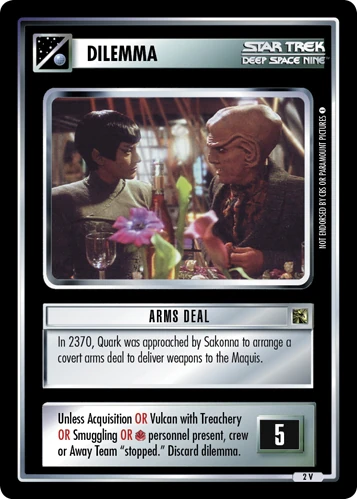 Arms Deal (EMS) | CardGuide Wiki | Fandom