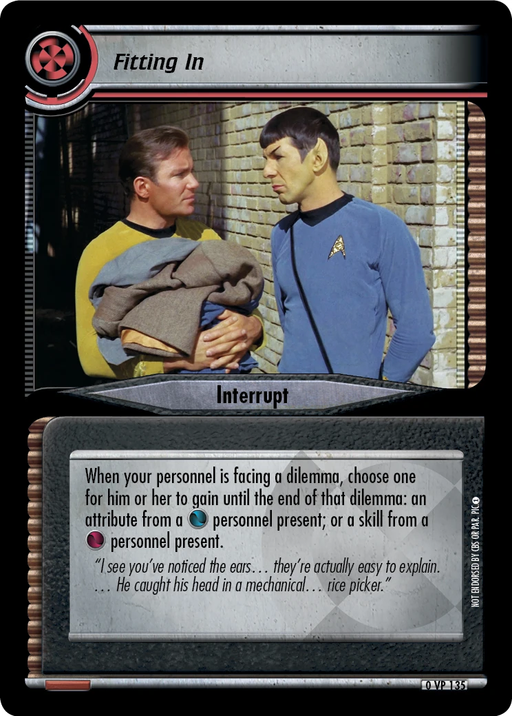 Fitting In (VP) | CardGuide Wiki | Fandom