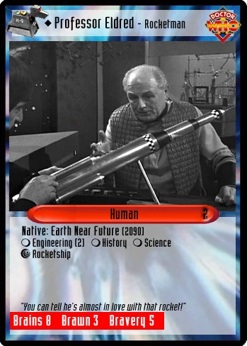 Professor Eldred - Rocketman (BS) | CardGuide Wiki | Fandom