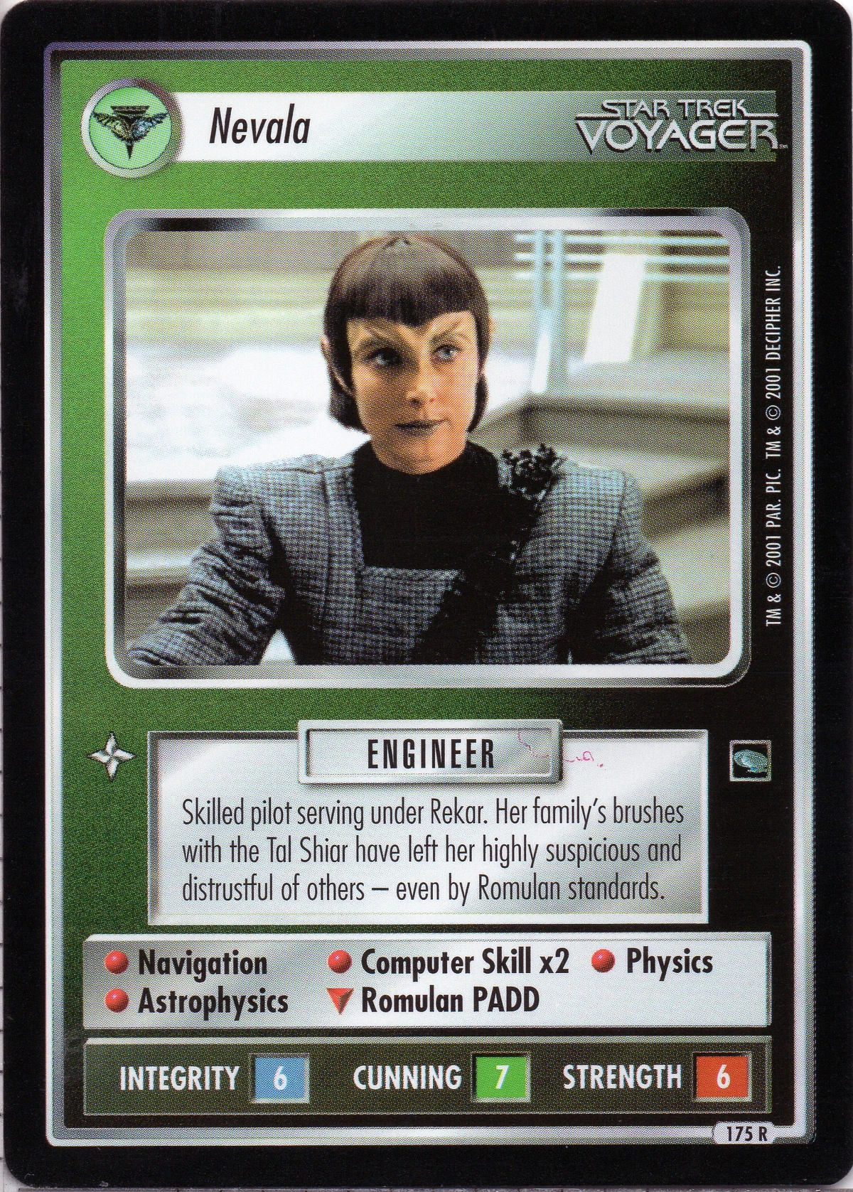Nevala (VOY) | CardGuide Wiki | Fandom