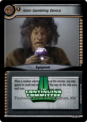 Alien Gambling Device (VP TCC) | CardGuide Wiki | Fandom
