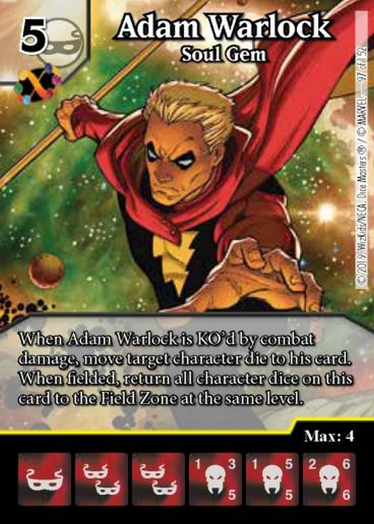 Adam Warlock - Soul Gem (AIGDP) | CardGuide Wiki | Fandom