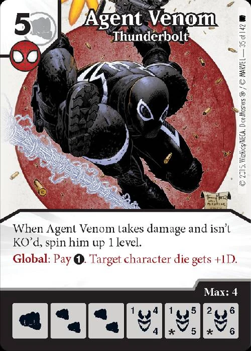 Agent Venom - Thunderbolt (TASM) | CardGuide Wiki | Fandom
