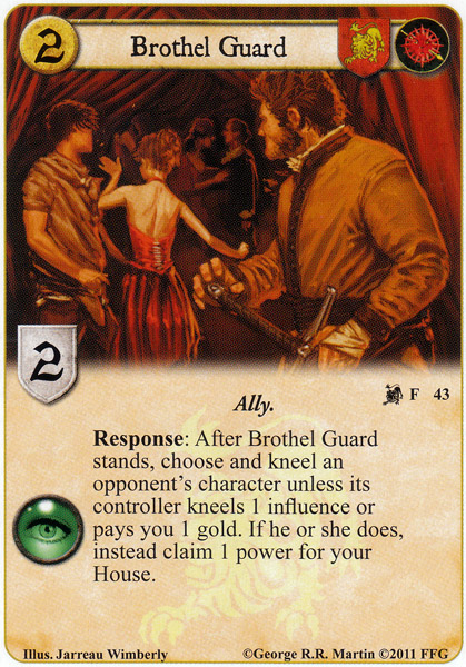 Brothel Guard Lotr Cardguide Wiki Fandom