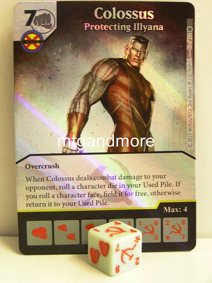Colossus Protecting Illyana Xmfc Foil Cardguide Wiki Fandom