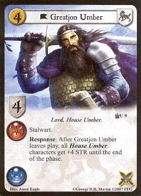 Greatjon Umber (FKE) | CardGuide Wiki | Fandom