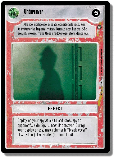 Undercover (ANH) (light) | CardGuide Wiki | Fandom