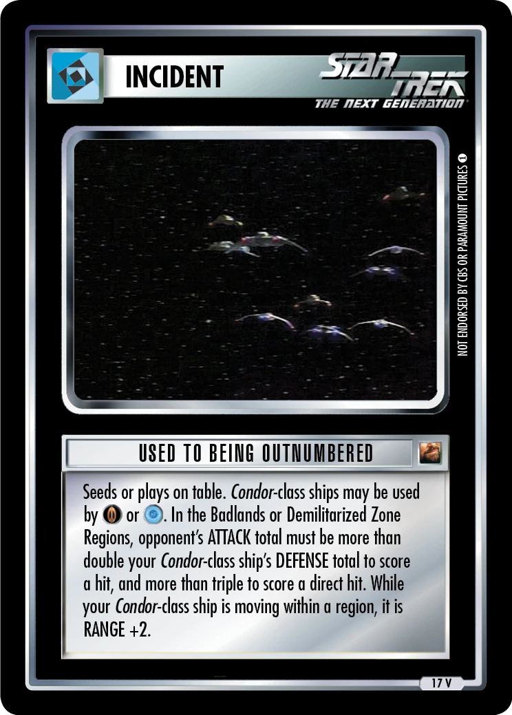 Used to Being Outnumbered (TM) | CardGuide Wiki | Fandom