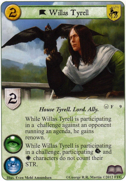 Willas Tyrell (VM) | CardGuide Wiki | Fandom
