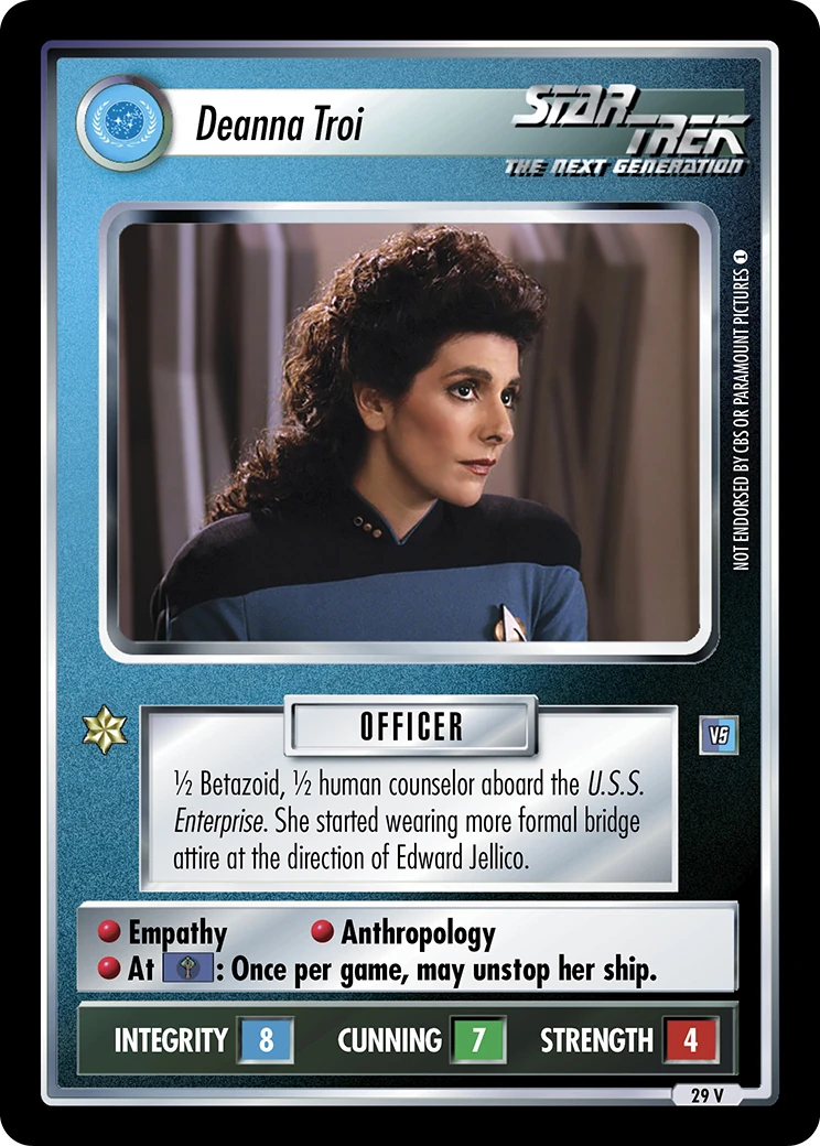 Deanna Troi (SFL) | CardGuide Wiki | Fandom