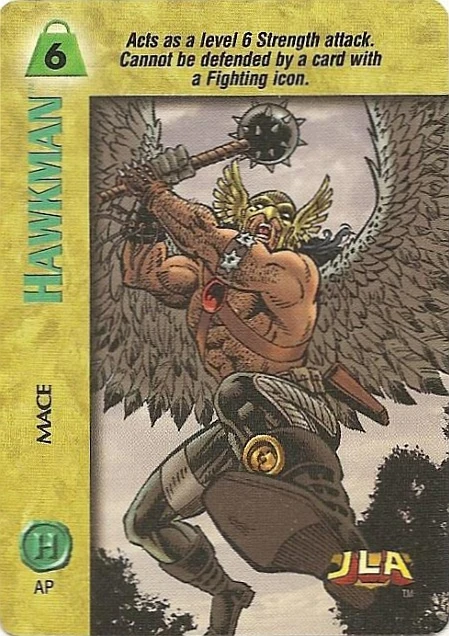 Hawkman - Mace (JLAOP) | CardGuide Wiki | Fandom