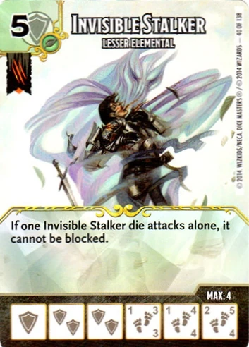 Invisible Stalker - Lesser Elemental (BFF) | CardGuide Wiki | Fandom