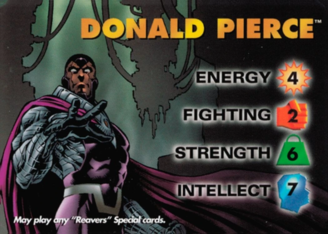 Donald Pierce (XMOP) | CardGuide Wiki | Fandom