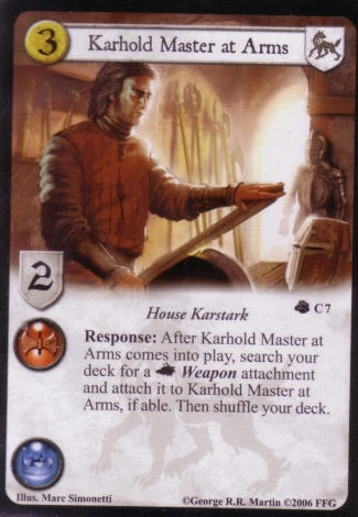 Karhold Master at Arms (AHoT) | CardGuide Wiki | Fandom