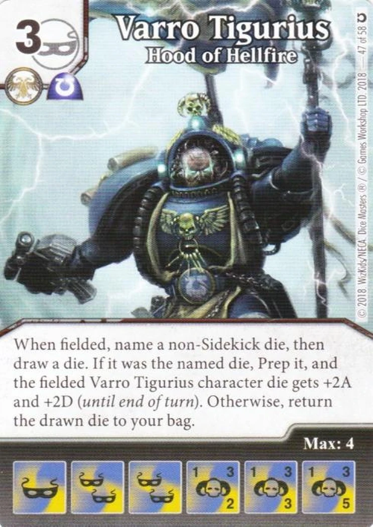 Varro Tigurius - Hood of Hellfire (BFUCB) | CardGuide Wiki | Fandom