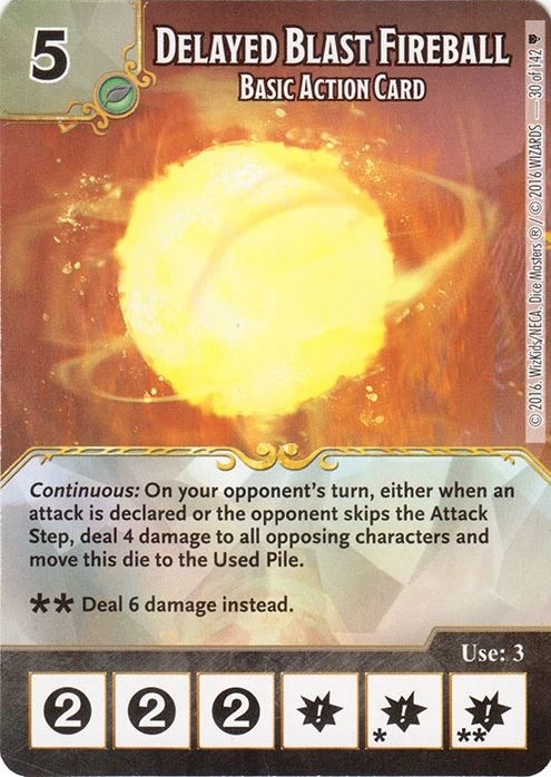 Delayed Blast Fireball - Basic Action Card (FUS) | CardGuide Wiki | Fandom
