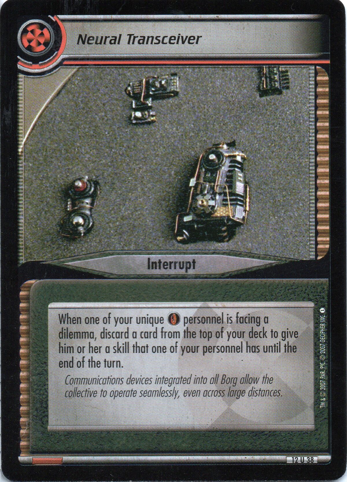 Neural Transceiver Tatv Cardguide Wiki Fandom