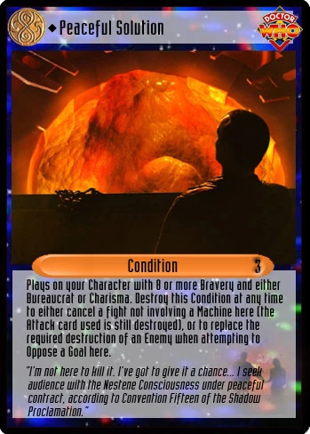 Peaceful Solution (T9D) | CardGuide Wiki | Fandom