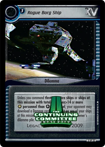 Rogue Borg Ship (VP TCC) | CardGuide Wiki | Fandom