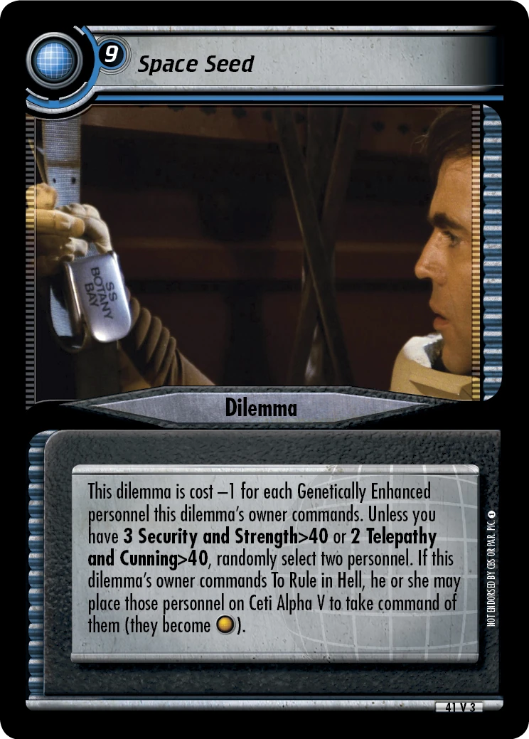 Space Seed (Nth) | CardGuide Wiki | Fandom