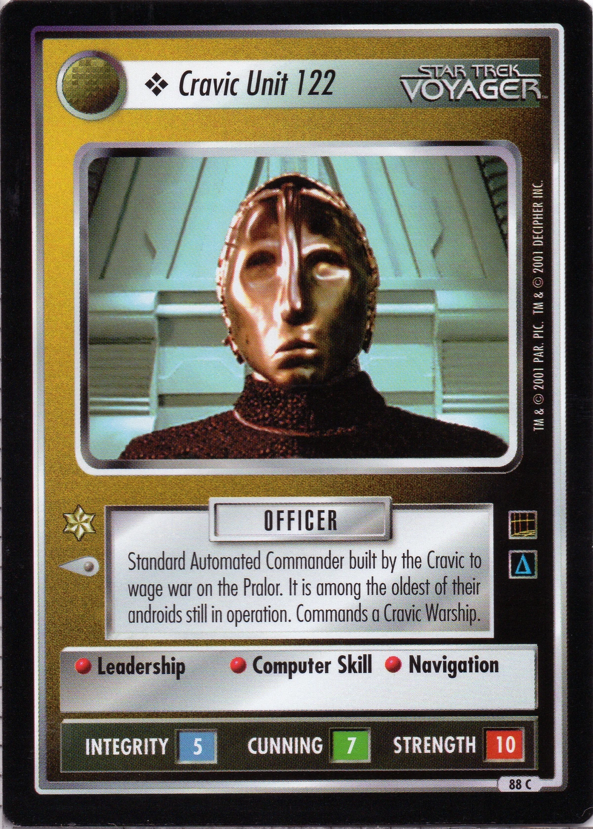 Cravic Unit 122 (HA) | CardGuide Wiki | Fandom