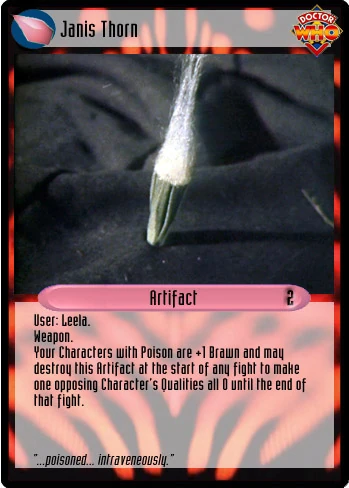 Janis Thorn (BS) | CardGuide Wiki | Fandom