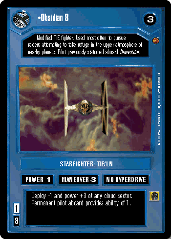 Obsidian 8 (CC) | CardGuide Wiki | Fandom