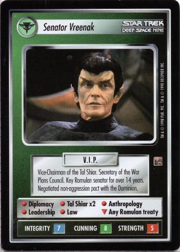 Senator Vreenak (TD) | CardGuide Wiki | Fandom